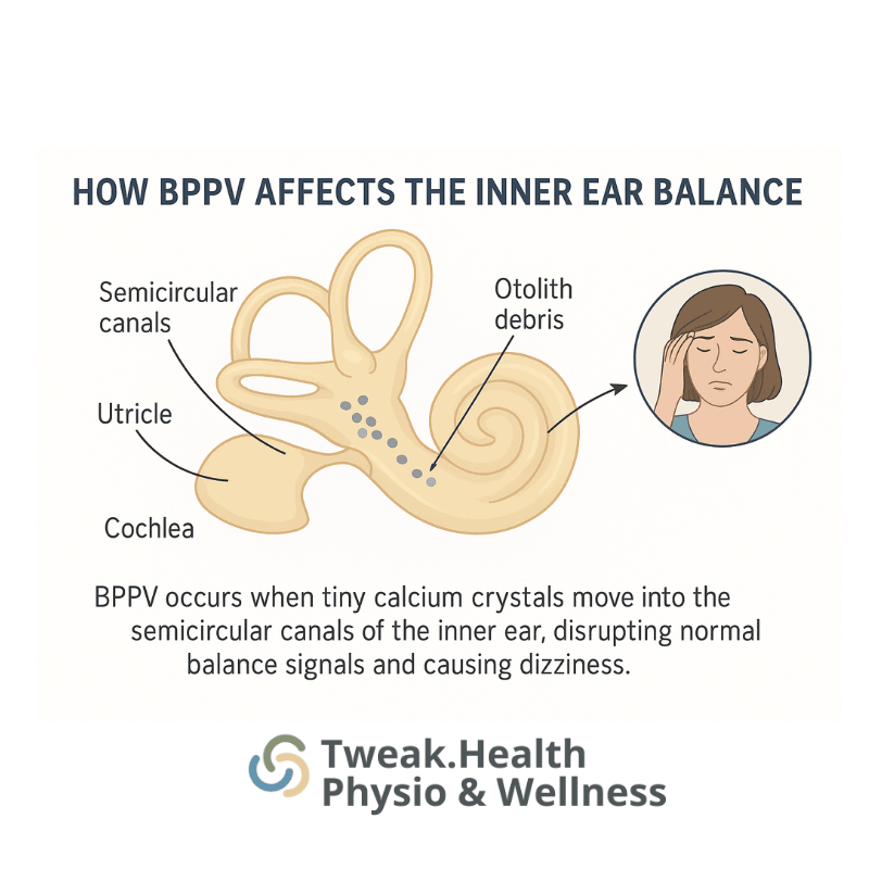 hands-on physiotherapy for Vertigo or BPPV